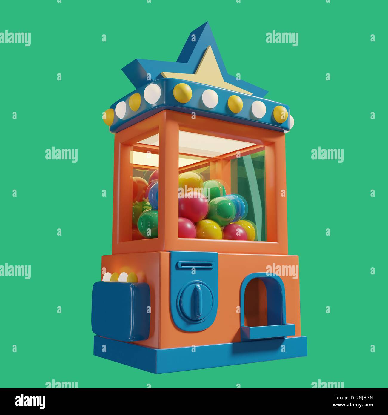 event game machine picking machine 3d object graphic image Stock Photo ...