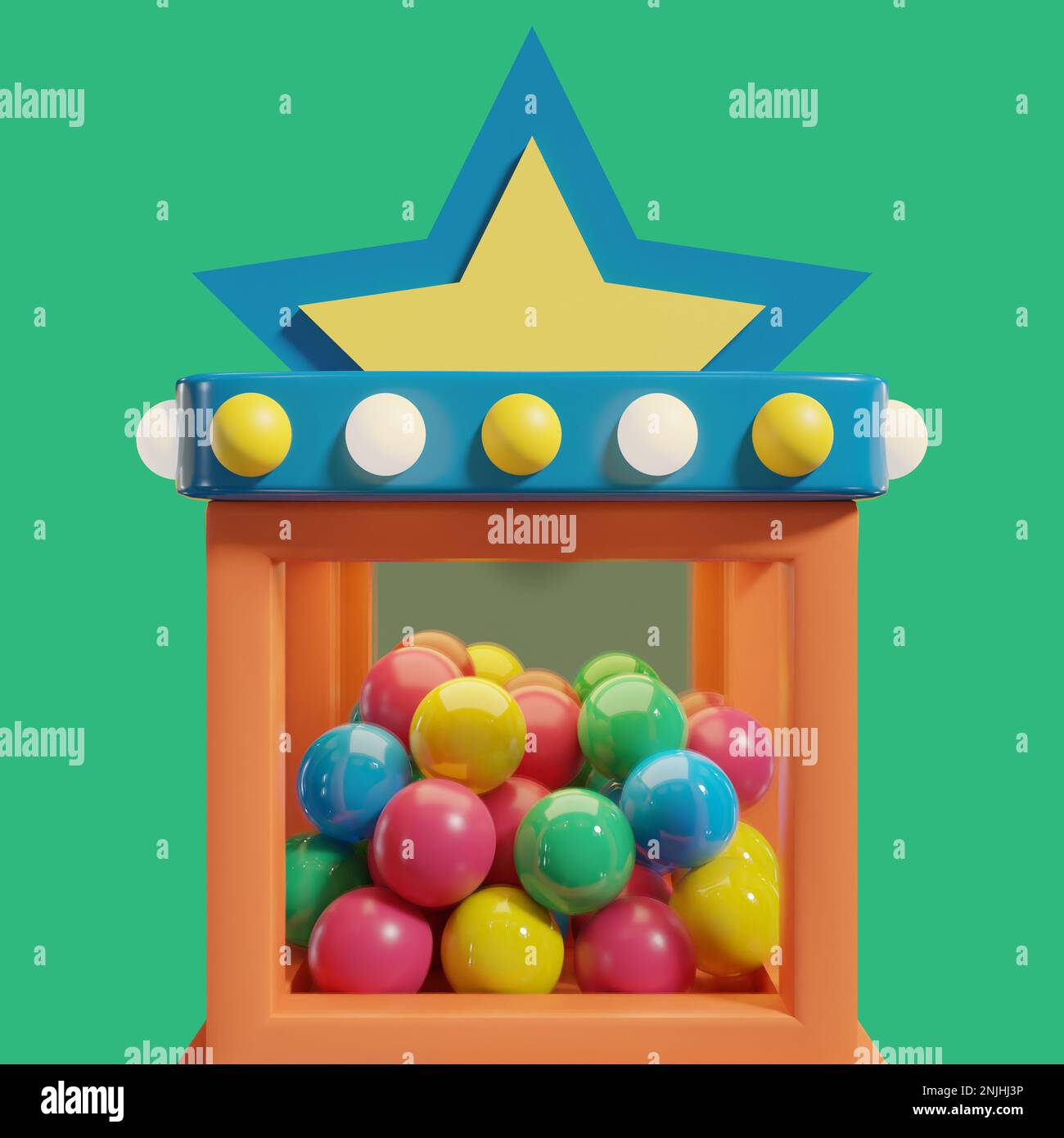 event game machine picking machine 3d object graphic image Stock Photo ...