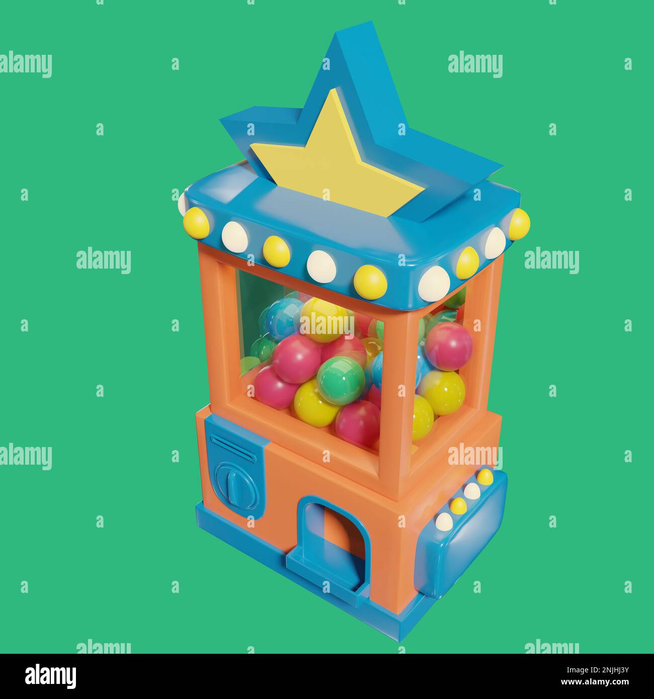 event game machine picking machine 3d object graphic image Stock Photo ...