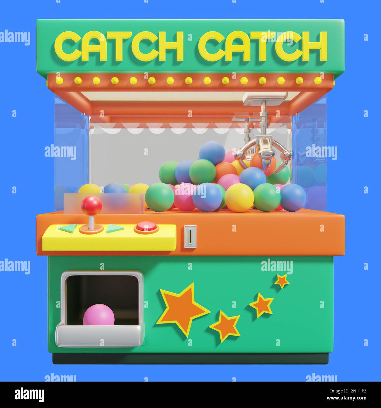 event game machine picking machine 3d object graphic image Stock Photo ...