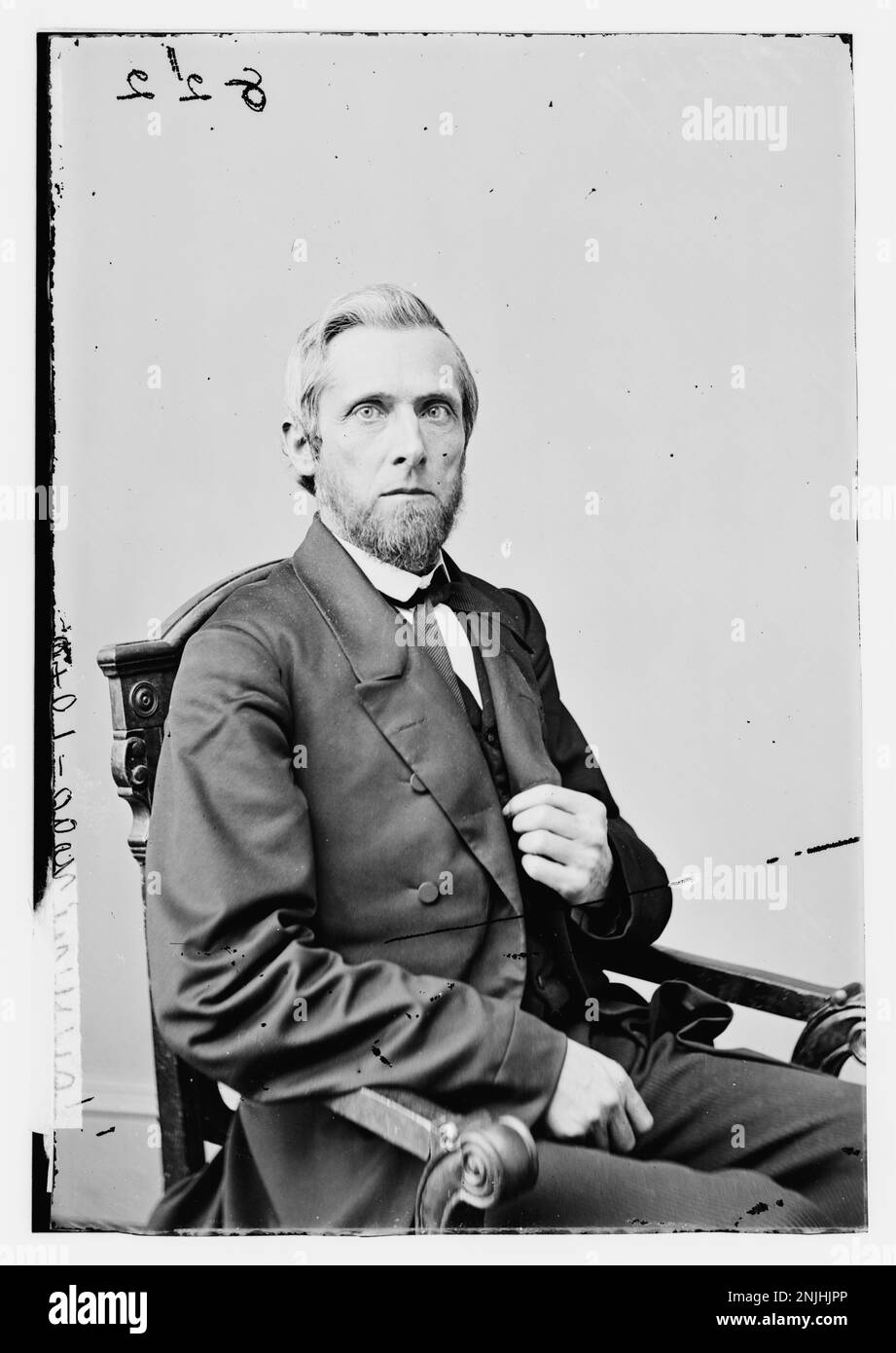 Portrait of Hon. W.T. Willey, a political figure from Virginia ...