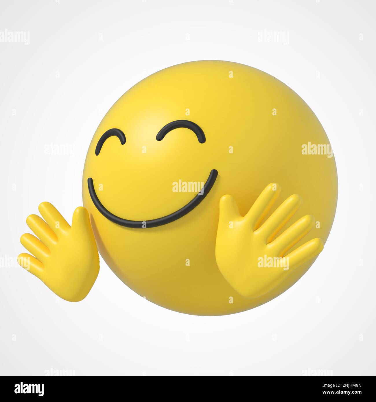 Happy Smiley Face 3d