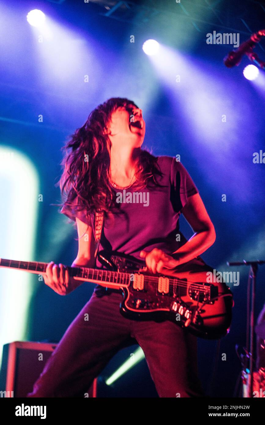 Courtney Barnett performs during the Here and There Festival at MASS ...