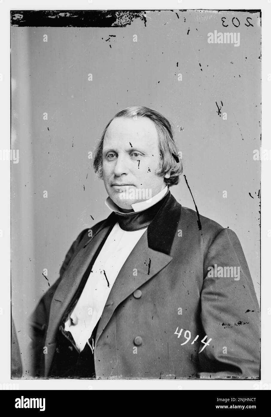 Portrait of Hon. Henry Wilson, U.S. politician and Vice President ...