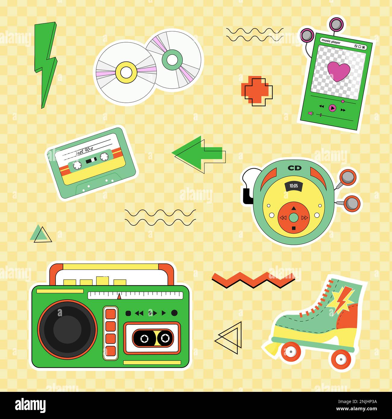 Cartoon roller skates hi-res stock photography and images - Alamy