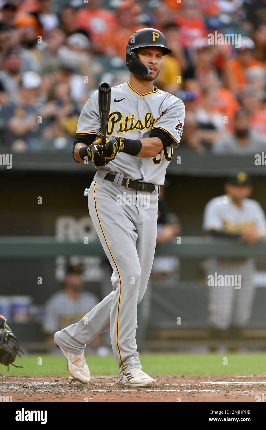 BALTIMORE, MD - AUGUST 06: Pittsburgh Pirates second baseman Tucupita ...