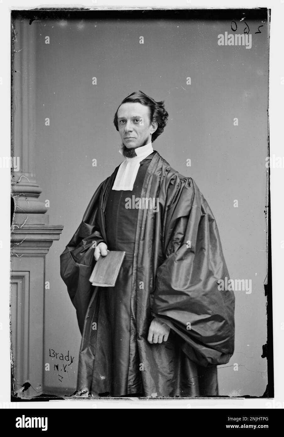 Portrait of Rev. Peter Stryker, captured in the Library of Congress ...