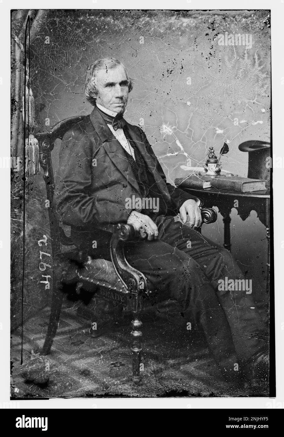 Portrait of Hon. Elijah Babbitt, a political figure from Pennsylvania ...