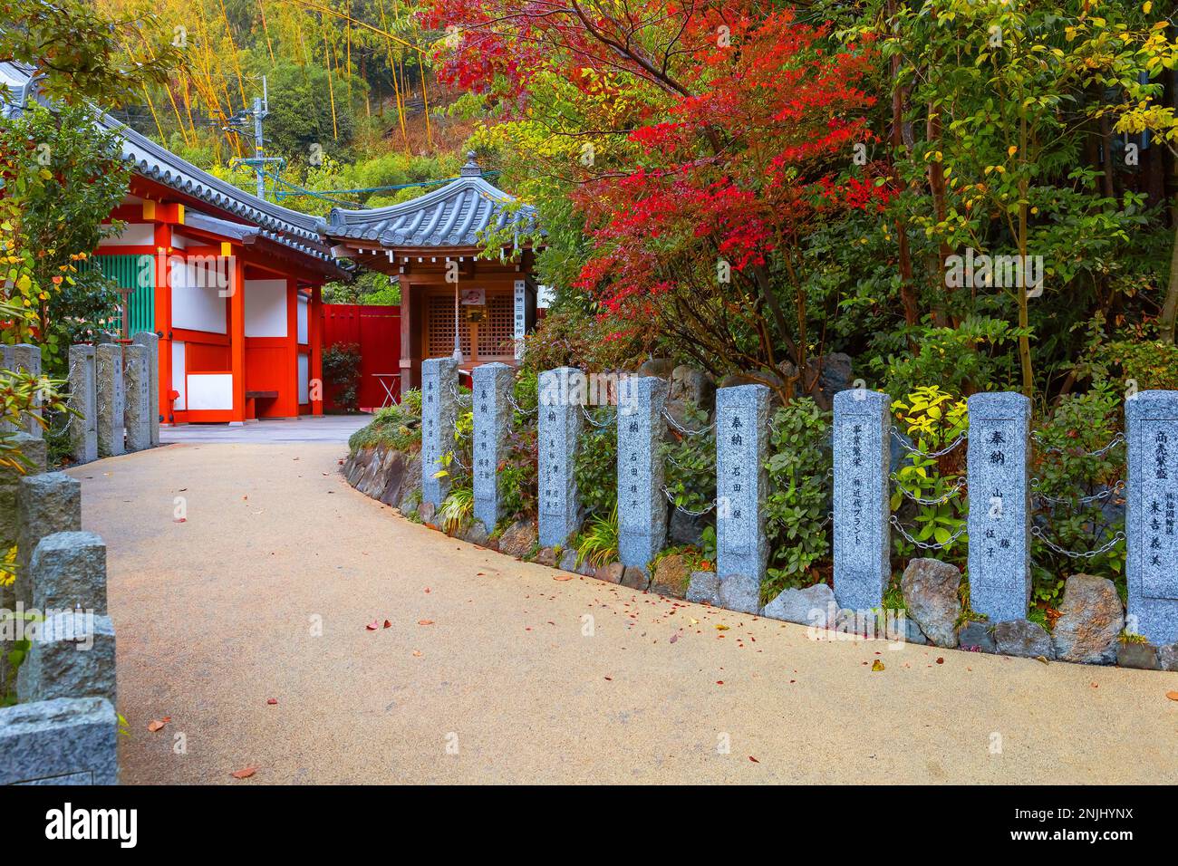 Fukuoka, Japan - Nov 21 2022: Nanzoin Temple in Fukuoka is home to a ...