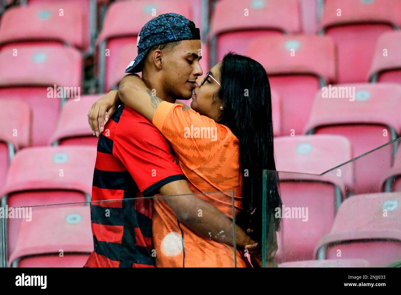 PE - Recife - 08/13/2022 - BRAZILIAN B 2022, SPORT X CSA - Supporters during a match between ...