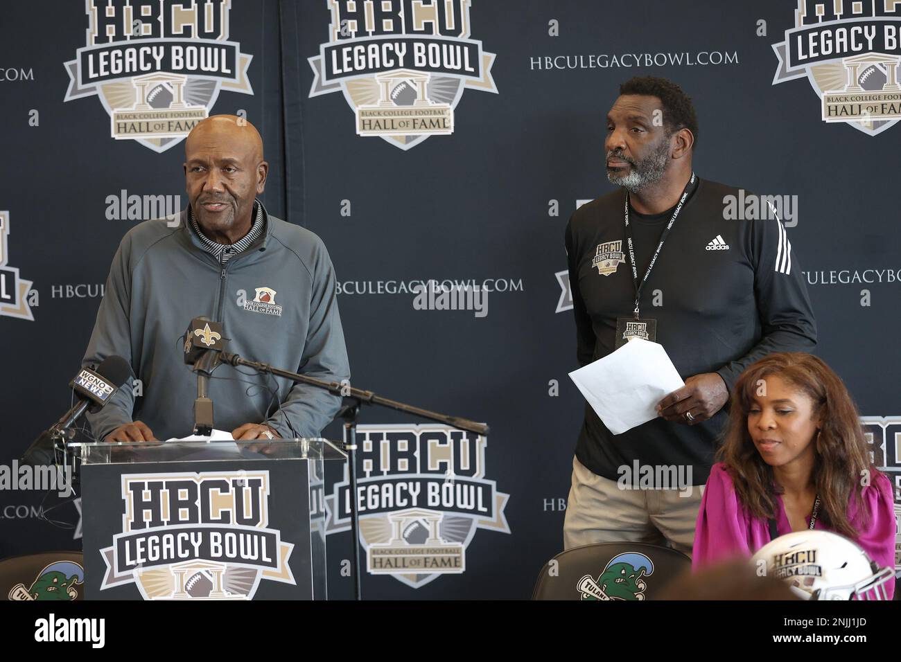New Orleans, USA. 22nd Feb, 2023. James “Shack” Harris, HBCU Legacy ...