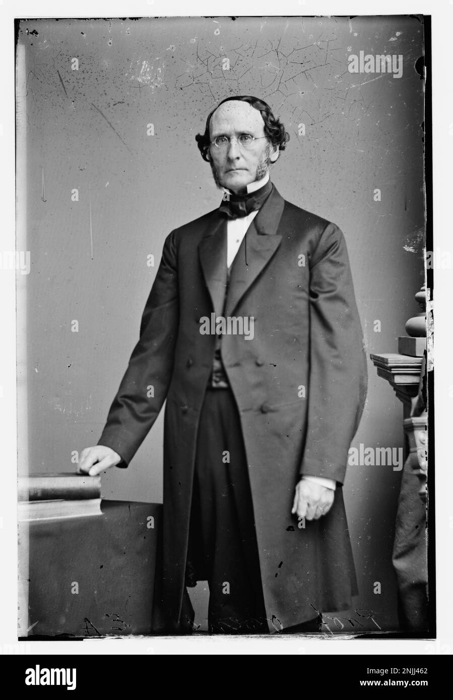 A photograph of Professor E.D. Owens, an academic figure from the 19th ...