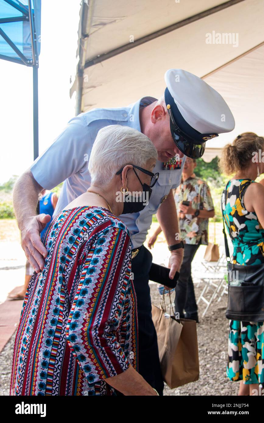 YIGO, Guam (Aug. 9, 2022) - Master Chief Storekeeper David Fedison ...