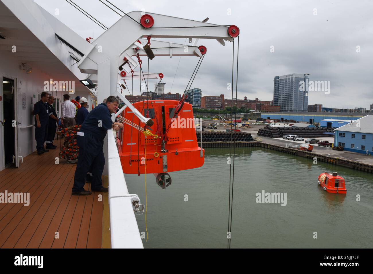 Mark Bobal, Passenger Vessel Safety Specialist, Ninth Coast Guard ...