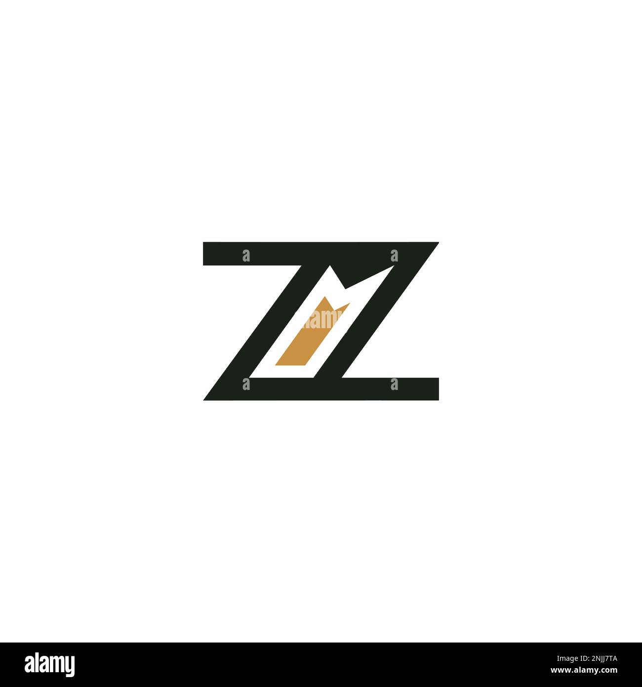 Alphabet letters Initials Monogram logo ZM, MZ, M and Z Stock Vector Image & Art - Alamy