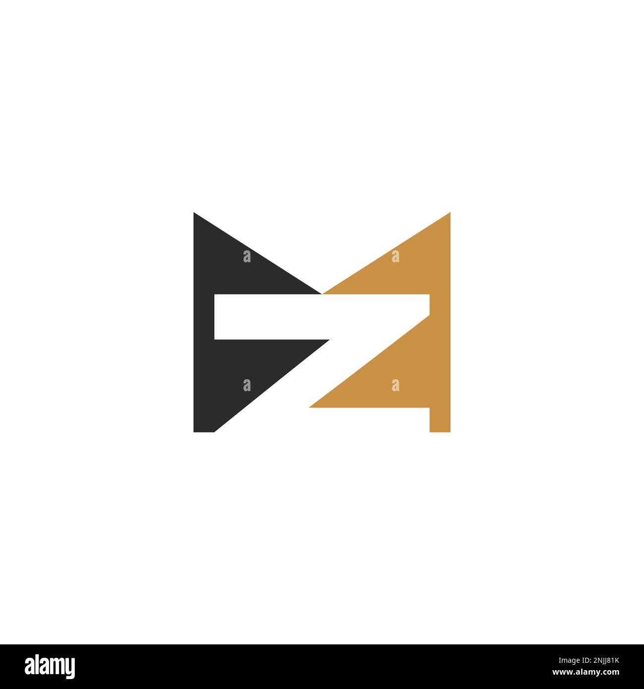 Alphabet letters Initials Monogram logo ZM, MZ, M and Z Stock Vector Image & Art - Alamy