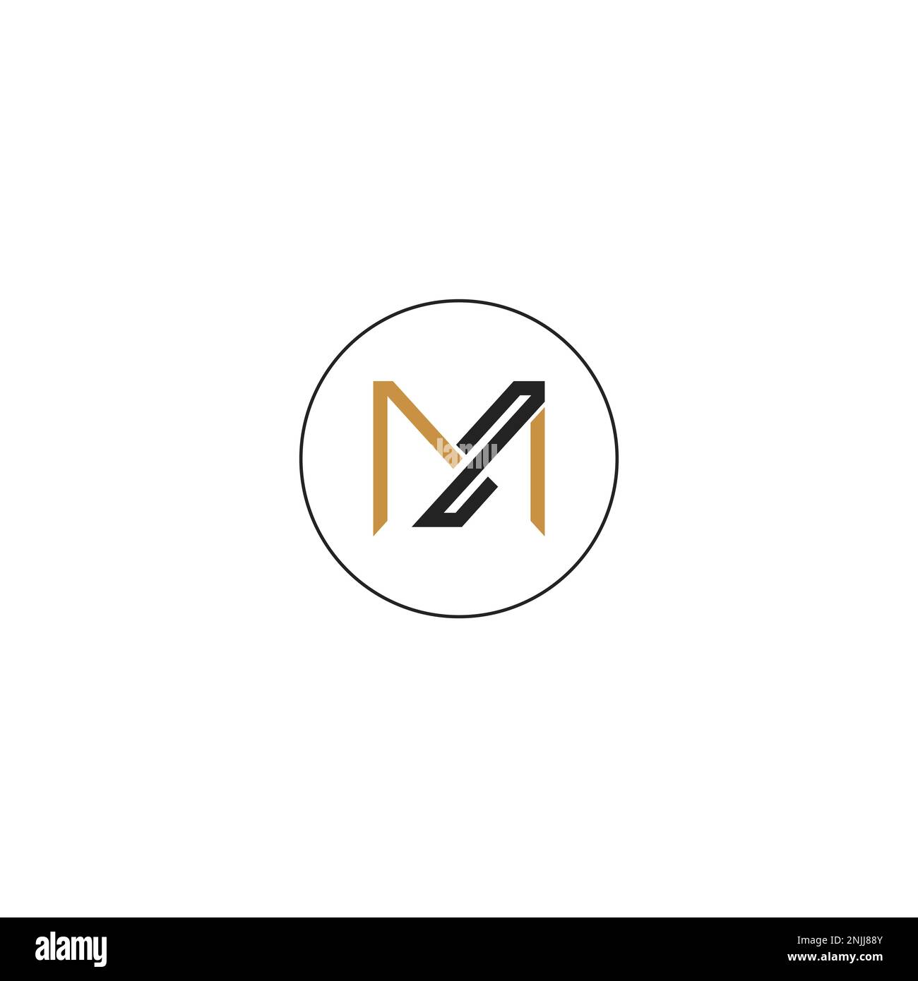 Alphabet letters Initials Monogram logo ZM, MZ, M and Z Stock Vector ...