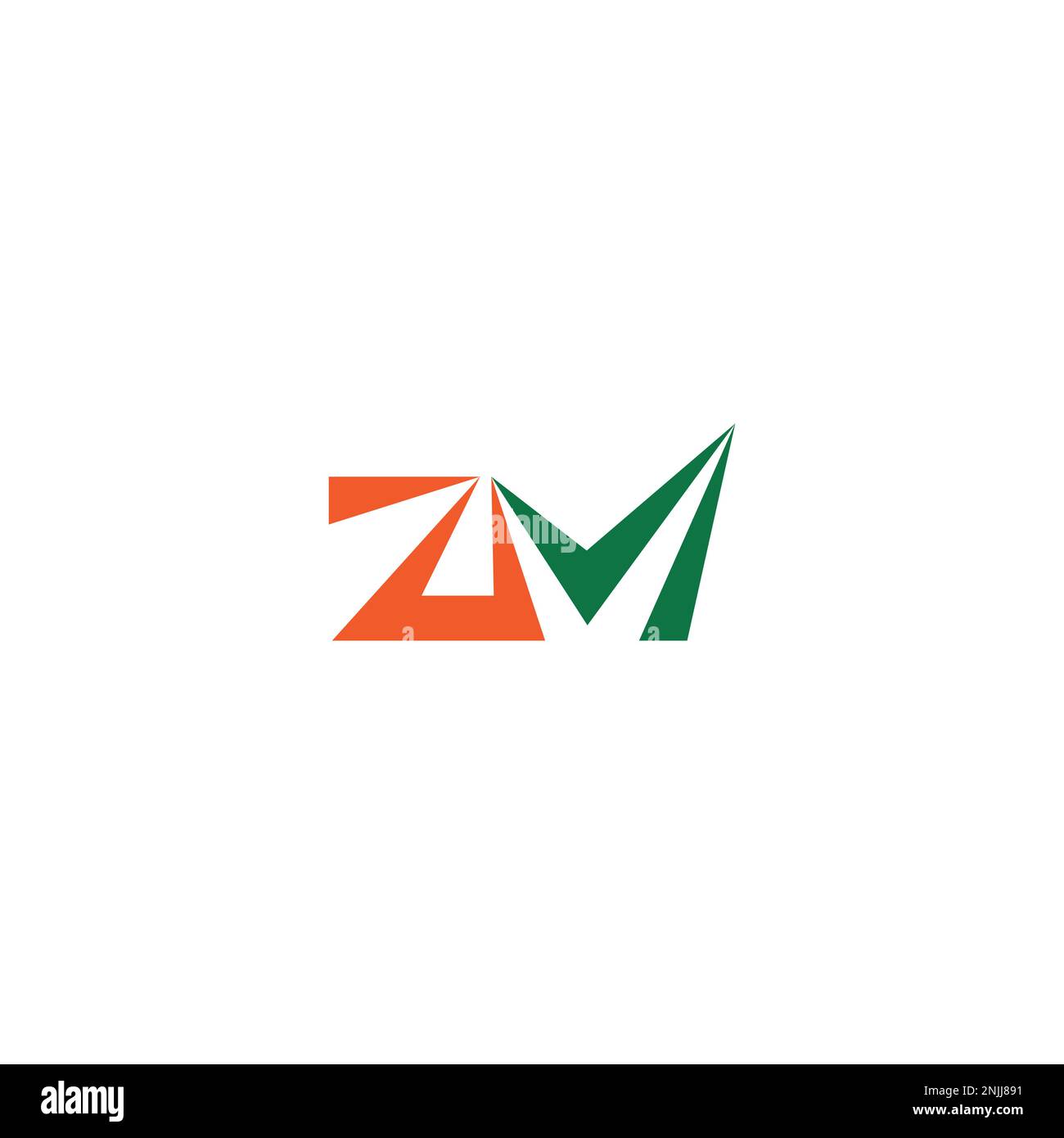 Alphabet letters Initials Monogram logo ZM, MZ, M and Z Stock Vector Image & Art - Alamy