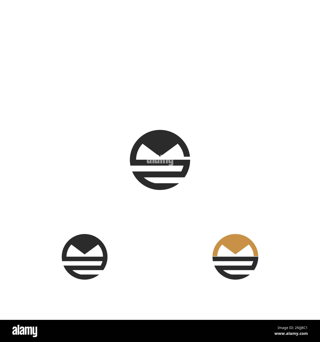 Alphabet letters Initials Monogram logo ZM, MZ, M and Z Stock Vector ...