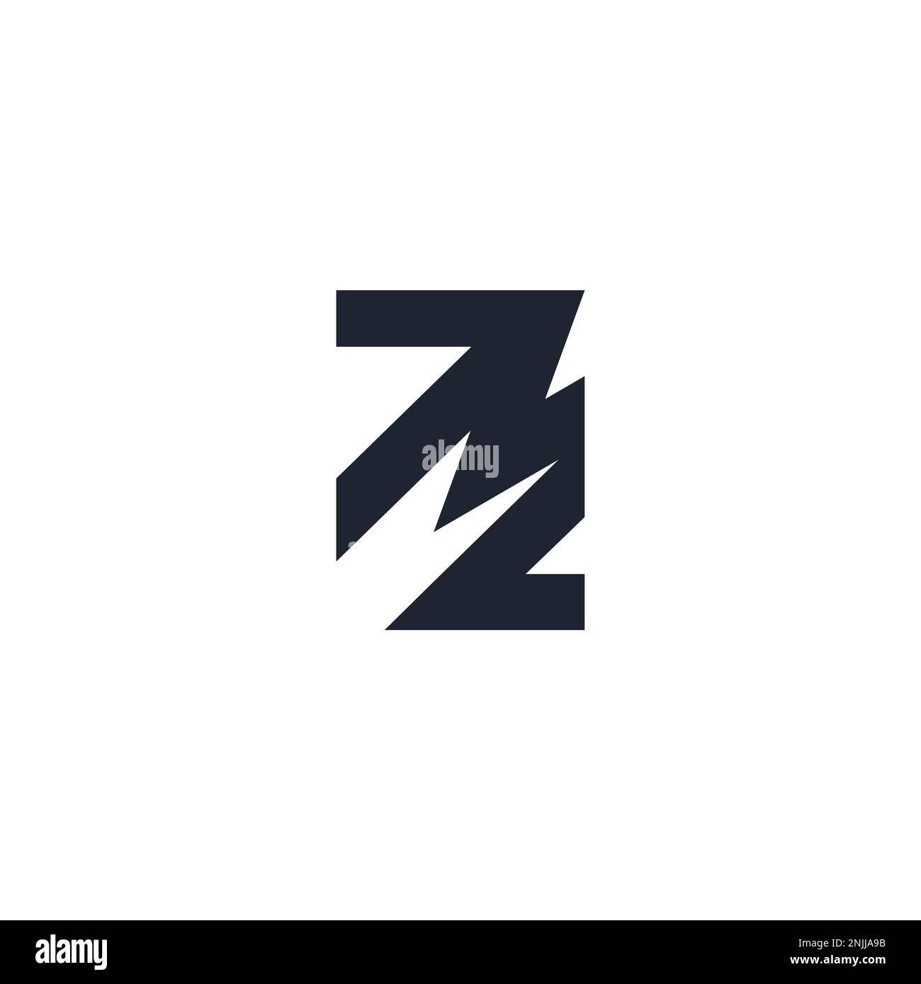 Alphabet letters Initials Monogram logo ZM, MZ, M and Z Stock Vector ...