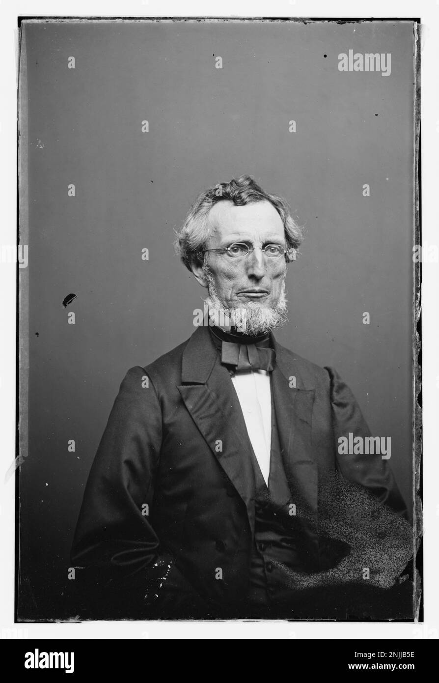 Portrait of Hon. Albert Smith White, a political figure from Indiana ...