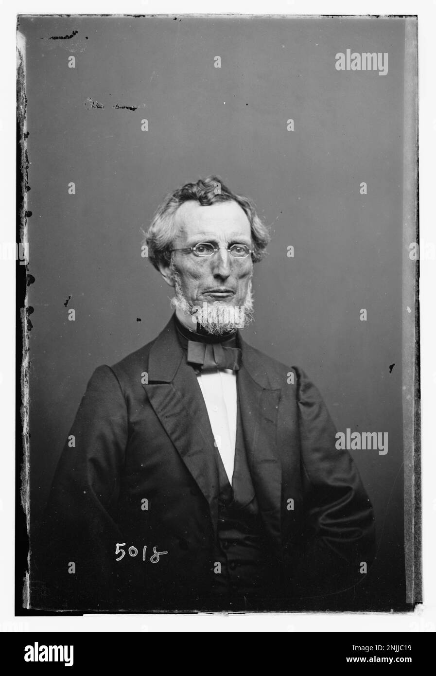Portrait of Hon. A.S. White, a U.S. politician, captured as part of the Library of Congress ...