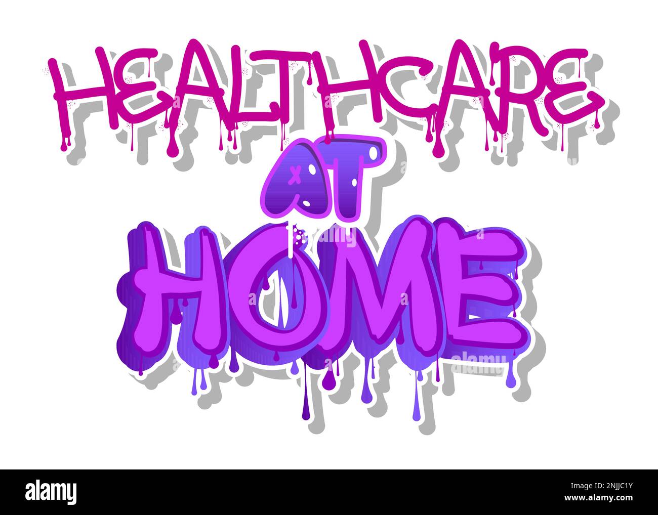 Nursing patient painting Stock Vector Images - Alamy