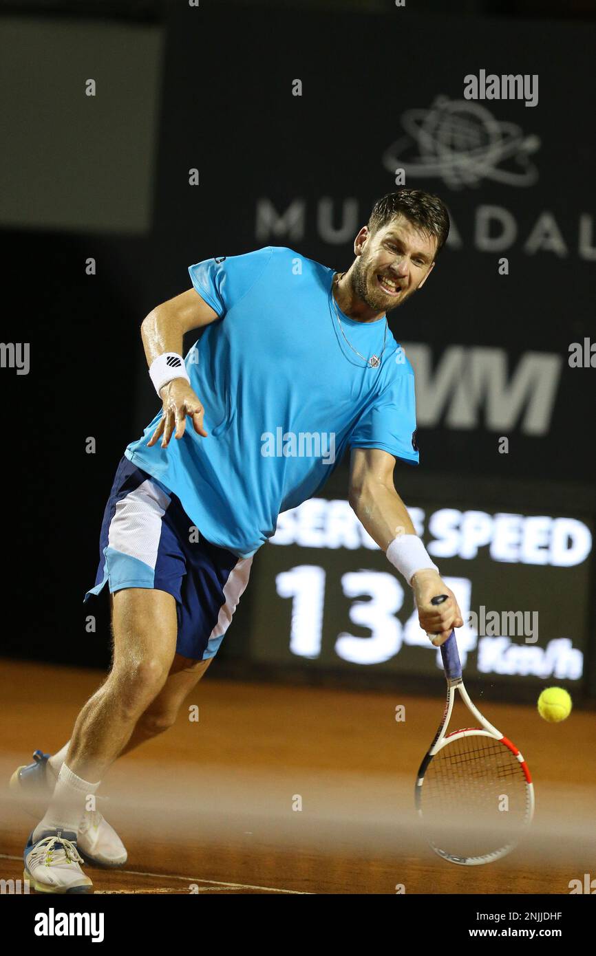 22nd February 2023; Jockey Club Brasileiro, Rio, Brazil: ATP 500 Rio ...