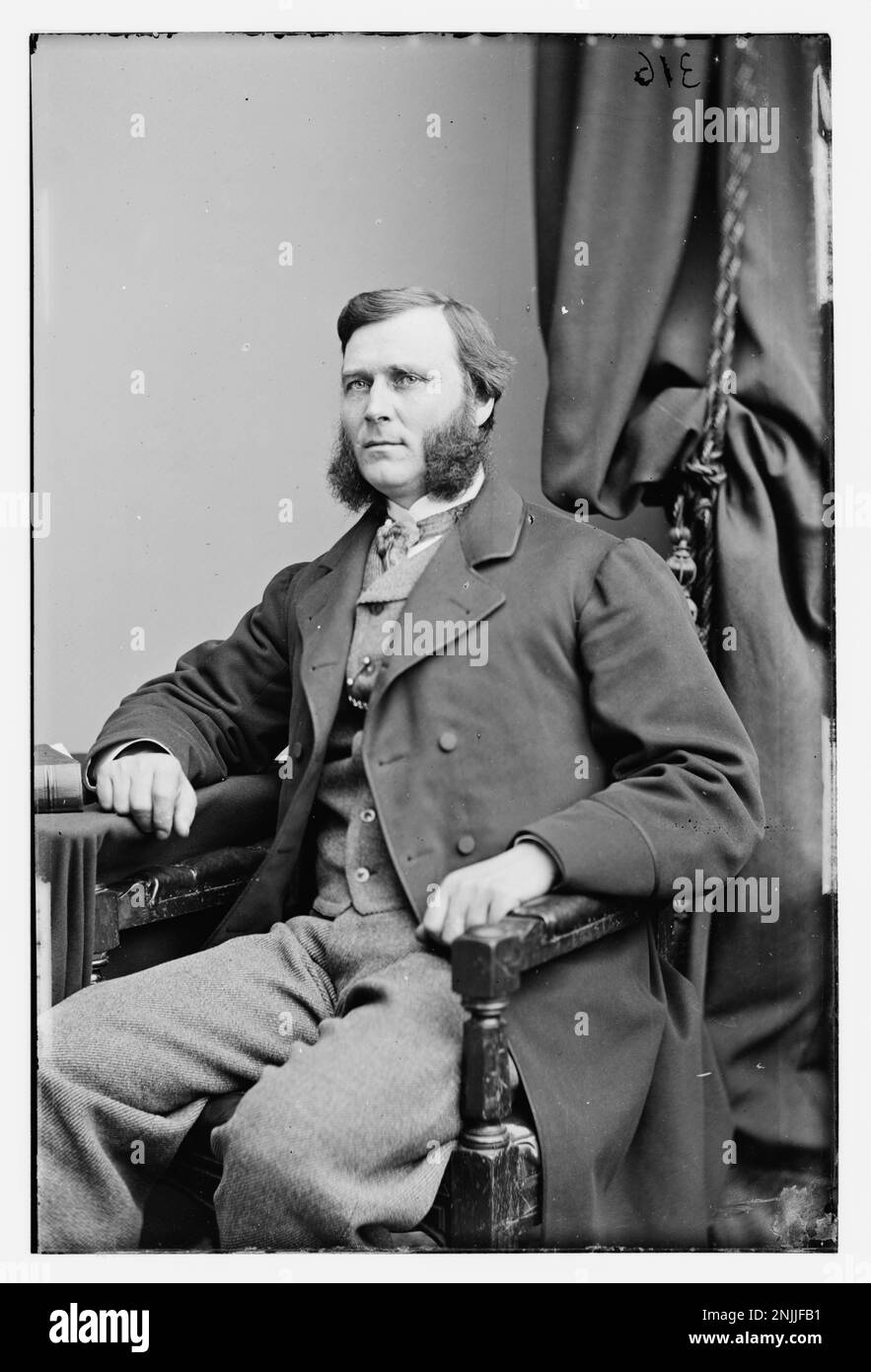 Portrait of Dr. Lewis A. Sayer, a notable figure in medical history ...