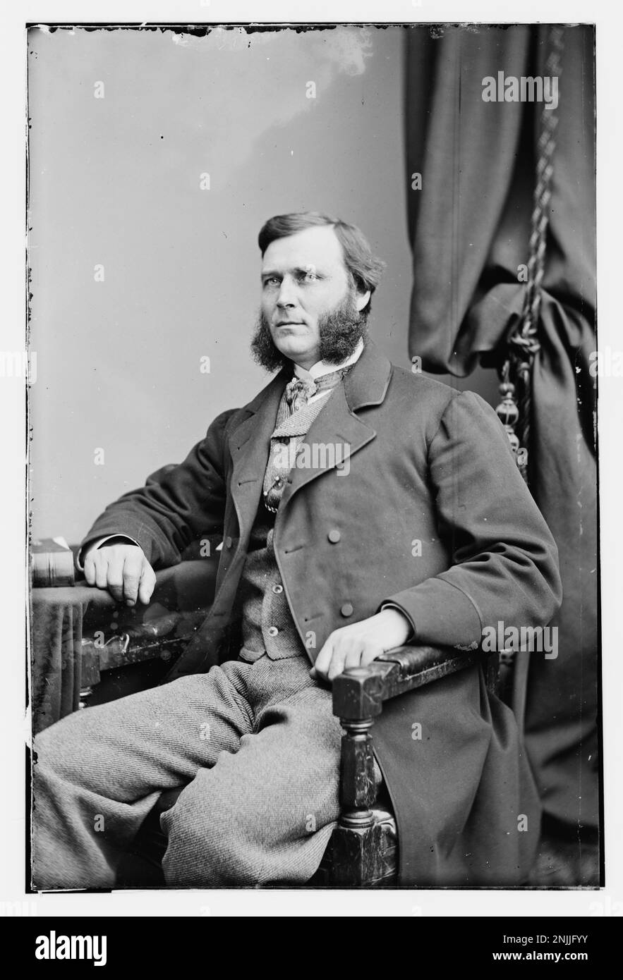 Portrait of Dr. Lewis A. Sayer, a prominent figure, from the Brady ...