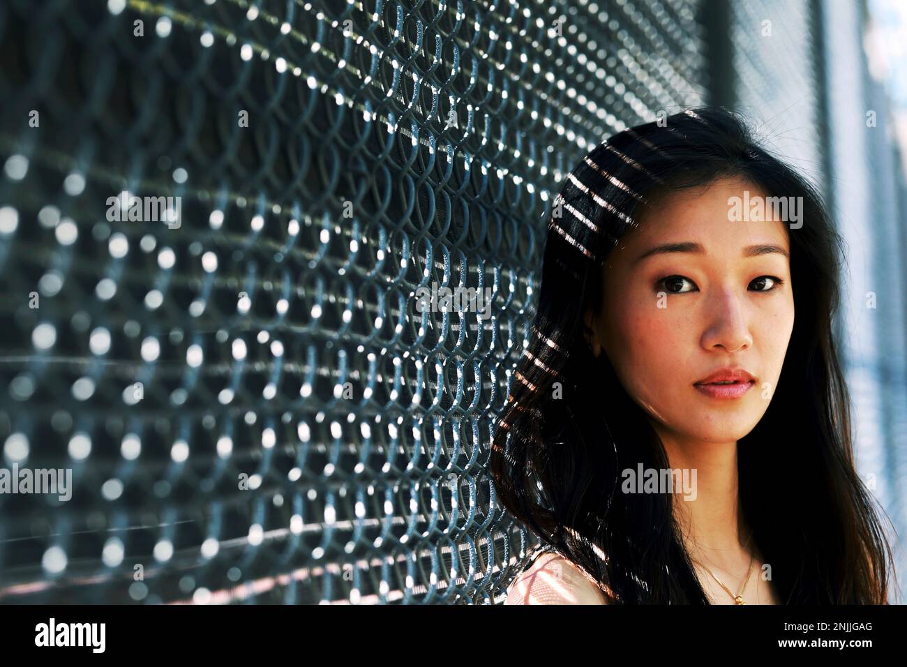 Tiffany Chu, 25, poses for a portrait at Townsend Park in San Jose ...