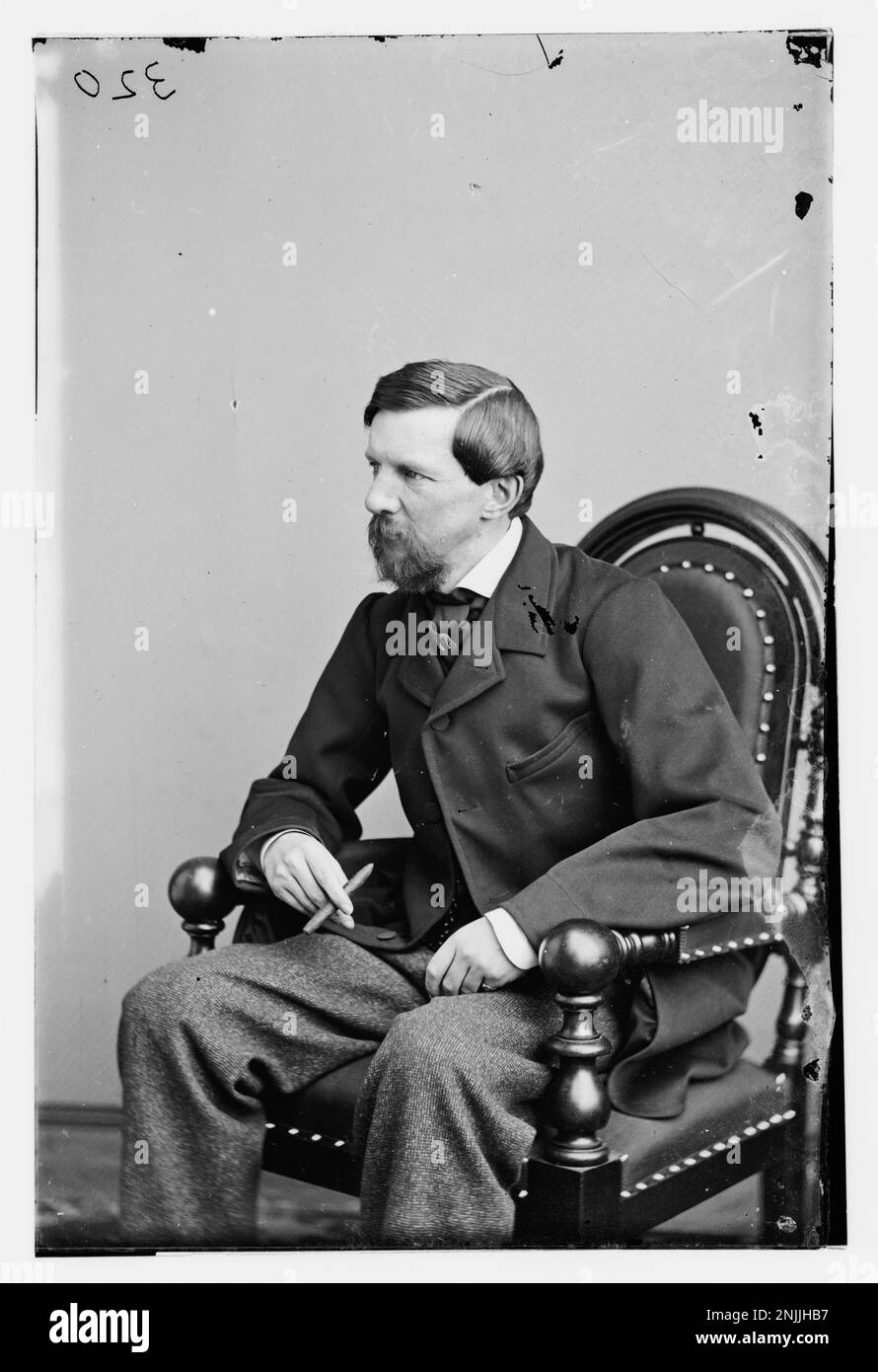 Portrait of C. Astor Bristed, an American writer and social figure ...