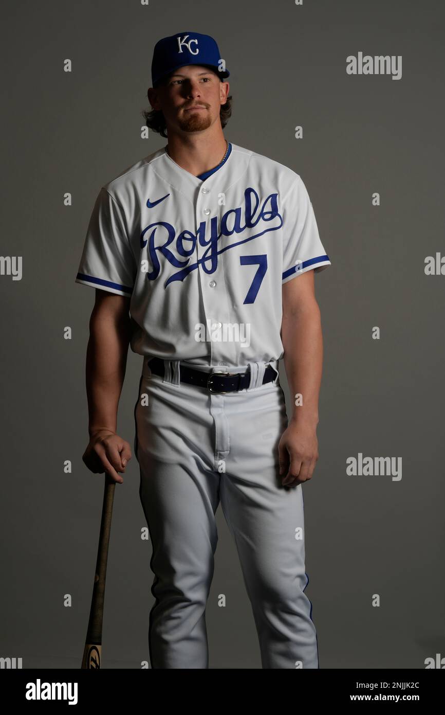 This is a 2023 photo of Bobby Witt Jr. of the Kansas City Royals ...
