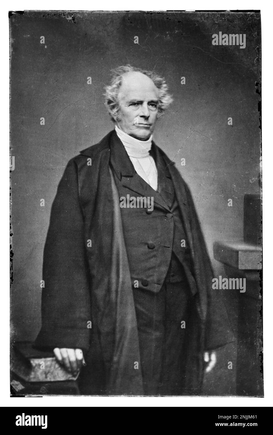 A photograph of Father Matthews, a religious figure in 19th-century ...