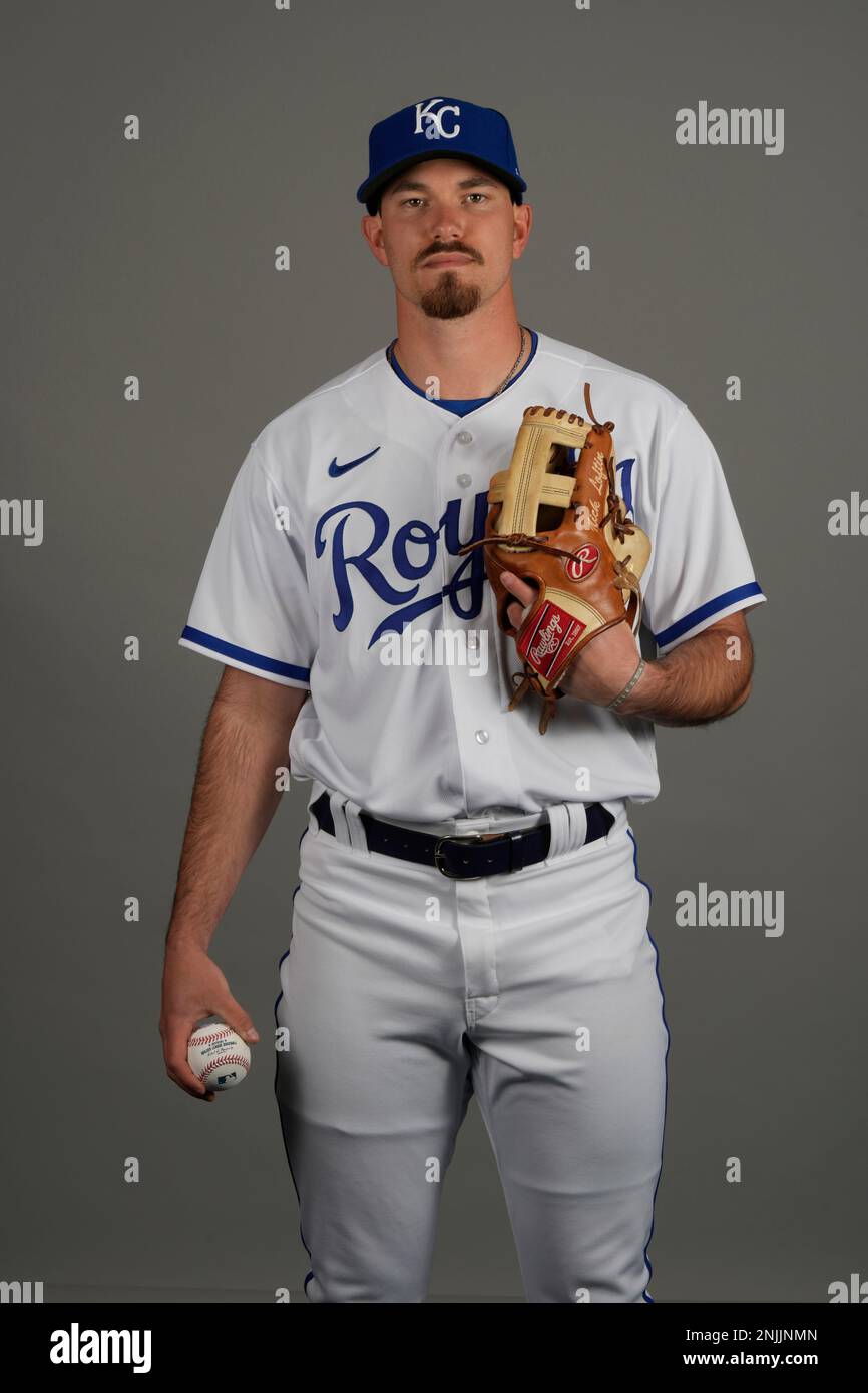 This is a 2023 photo of Nick Loftin of the Kansas City Royals baseball ...
