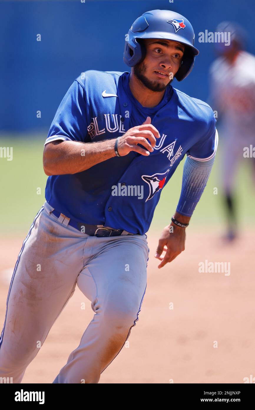 DUNEDIN, FL - AUGUST 09: FCL Toronto Blue Jays shortstop Alex De Jesus ...