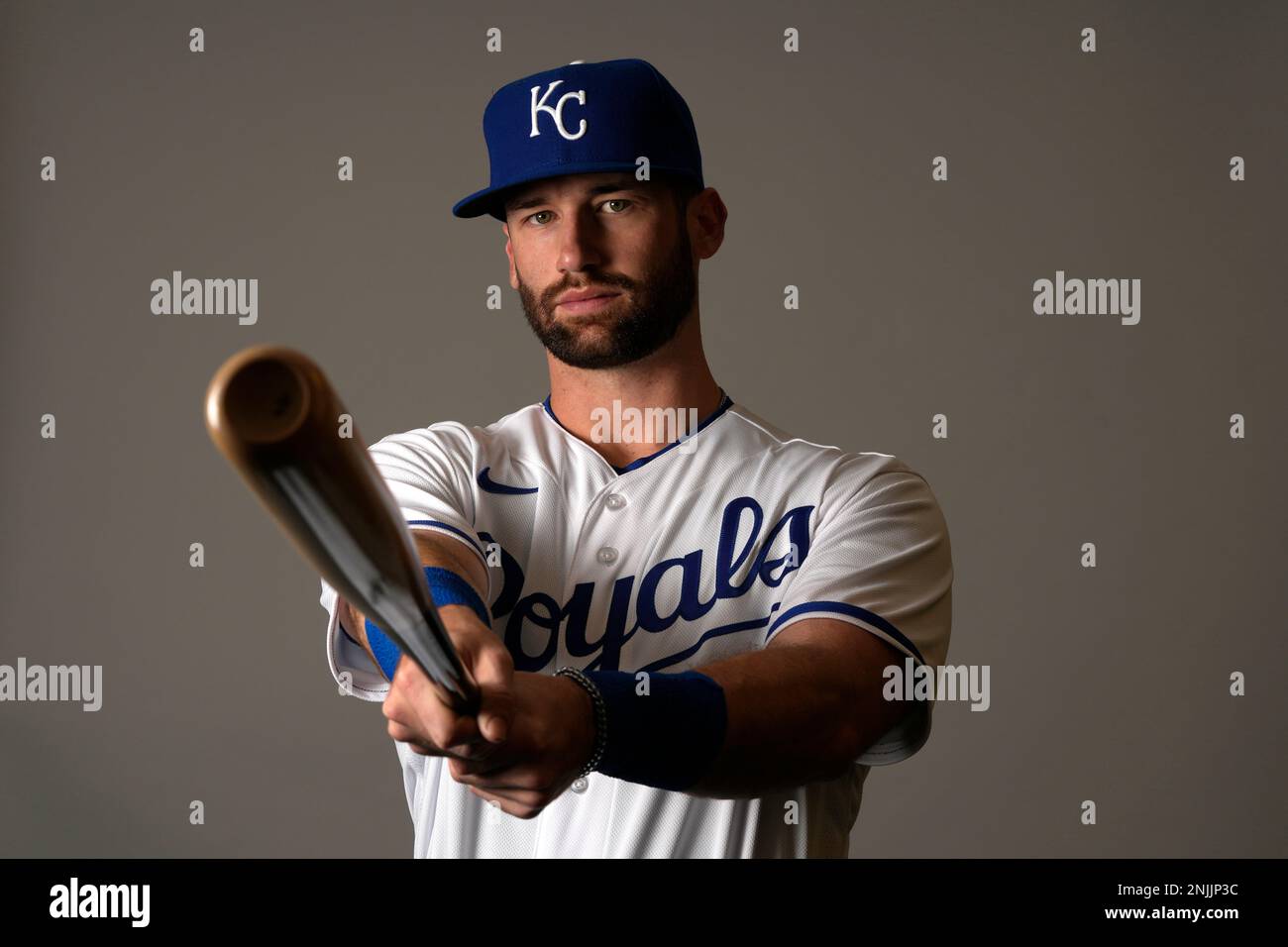 This is a 2023 photo of Tyler Gentry of the Kansas City Royals baseball ...