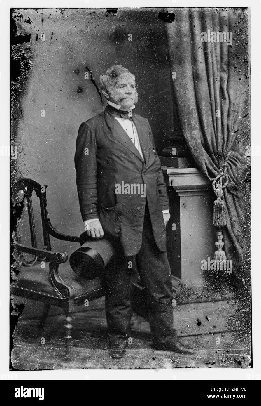 Portrait of Hon. Thomas Holliday Hicks, a political figure and Governor ...
