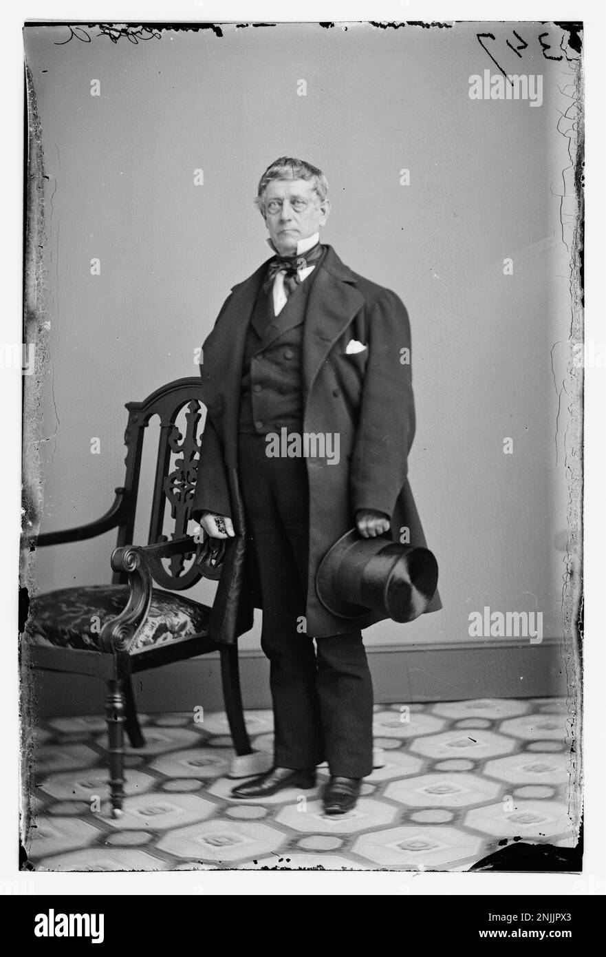 Portrait of Daniel Lord, historical figure from the 19th century. This ...