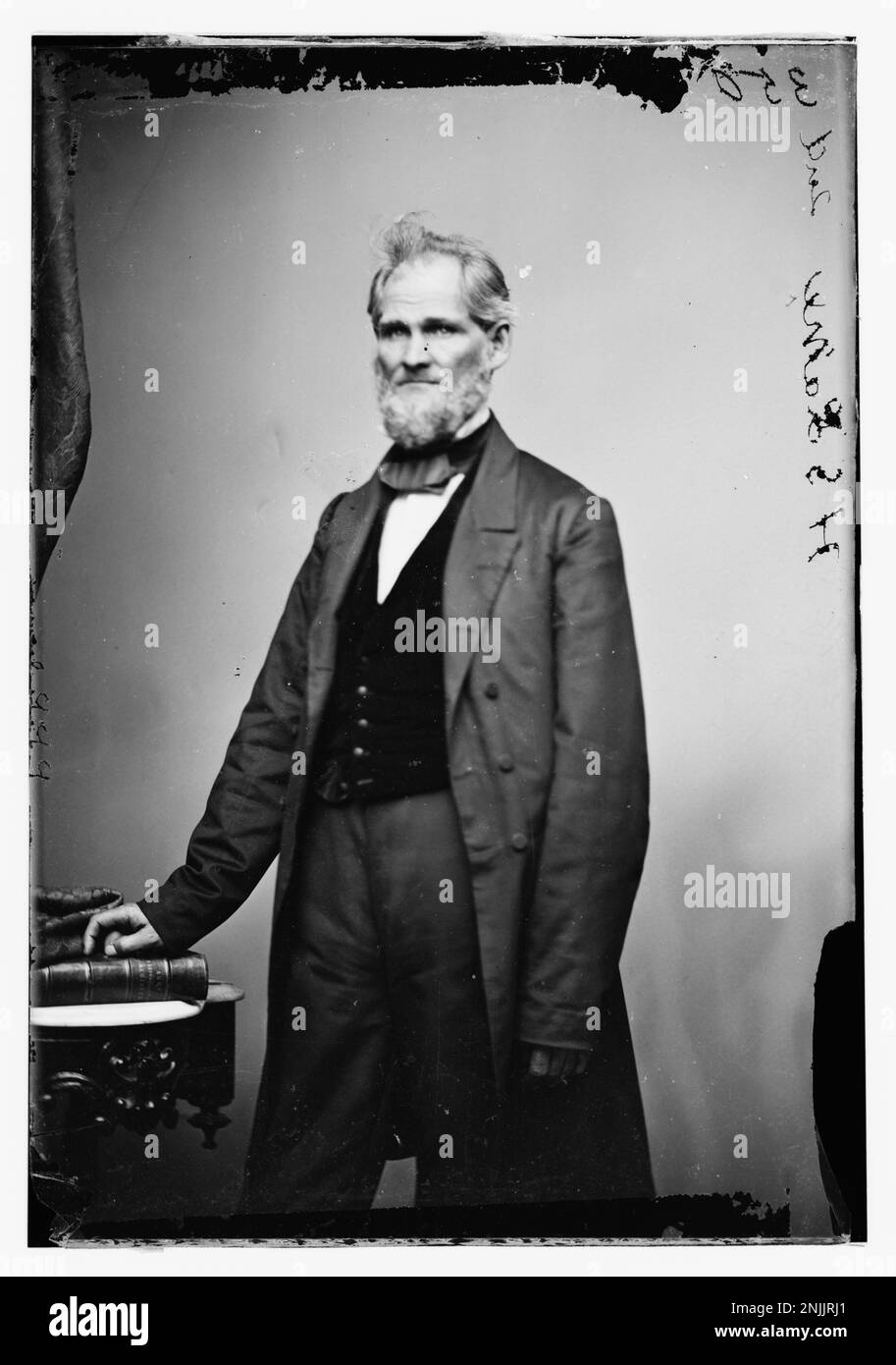 Portrait of Hon. H.S. Lane of Indiana, a notable figure in U.S ...