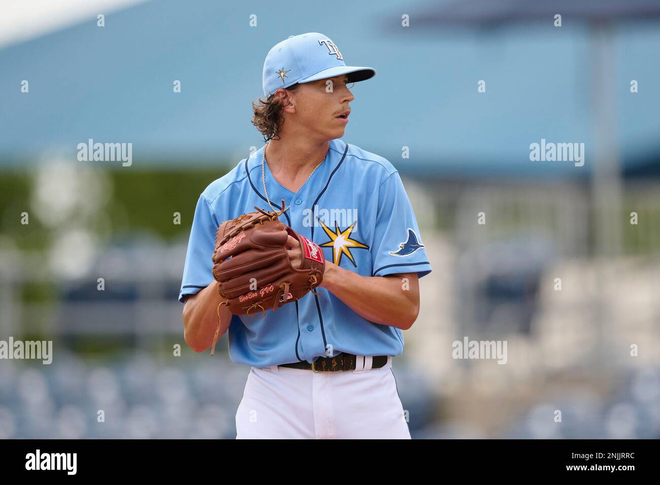 FCL Rays pitcher Mikey York (36) during a Florida Complex League ...