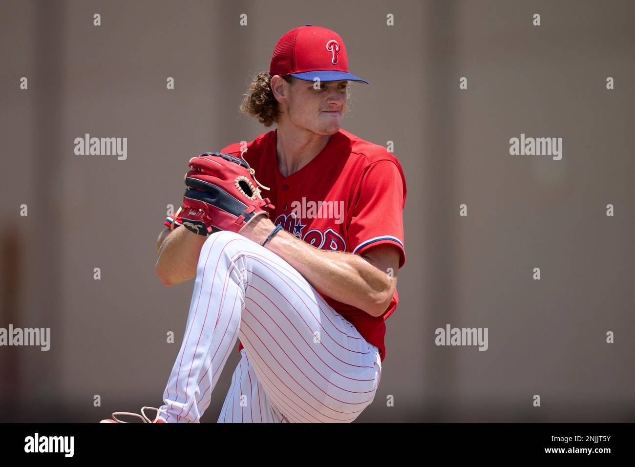 FCL Phillies pitcher Cam Wynne (82) during a Florida Complex League ...
