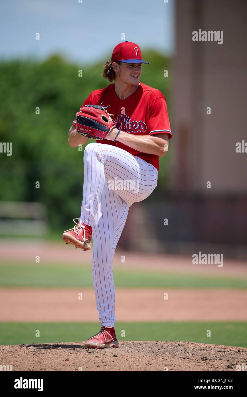 FCL Phillies pitcher Cam Wynne (82) during a Florida Complex League ...