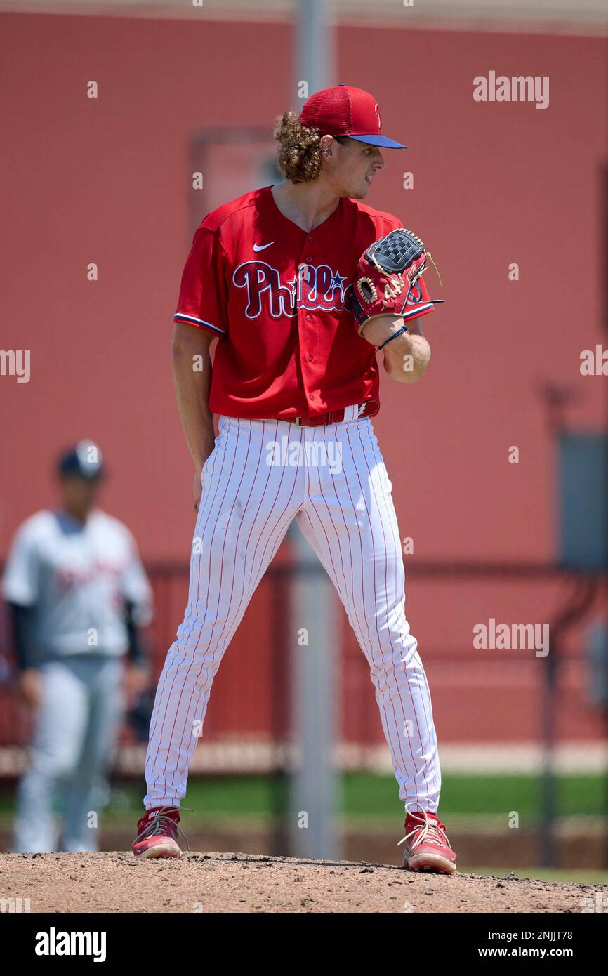 FCL Phillies pitcher Cam Wynne (82) during a Florida Complex League ...