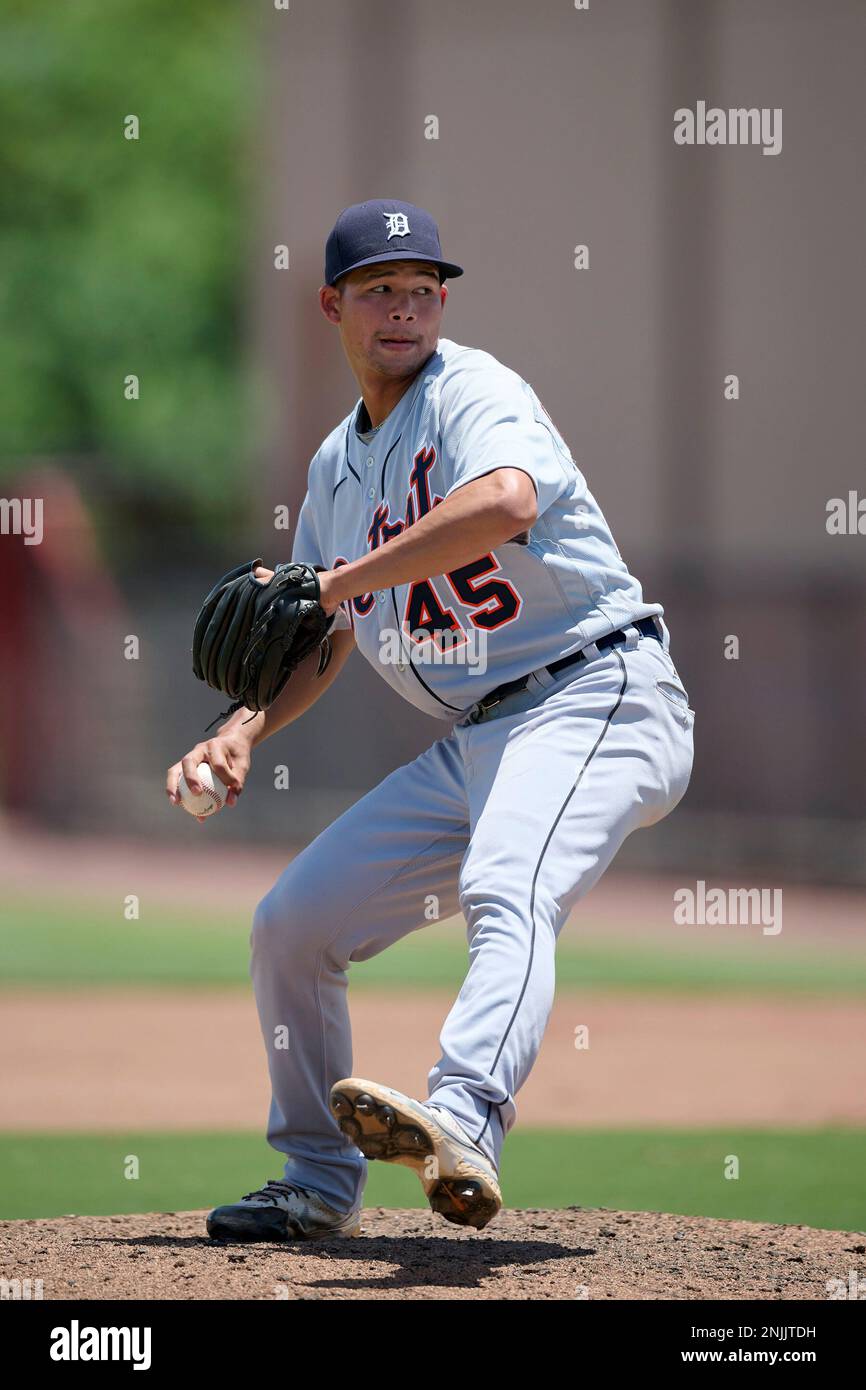 FCL Tigers pitcher Luis Bellorin (45) during a Florida Complex League ...