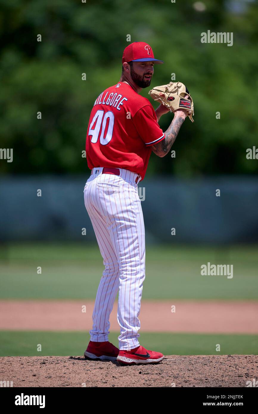FCL Phillies pitcher Keylan Killgore (40) during a Florida Complex ...
