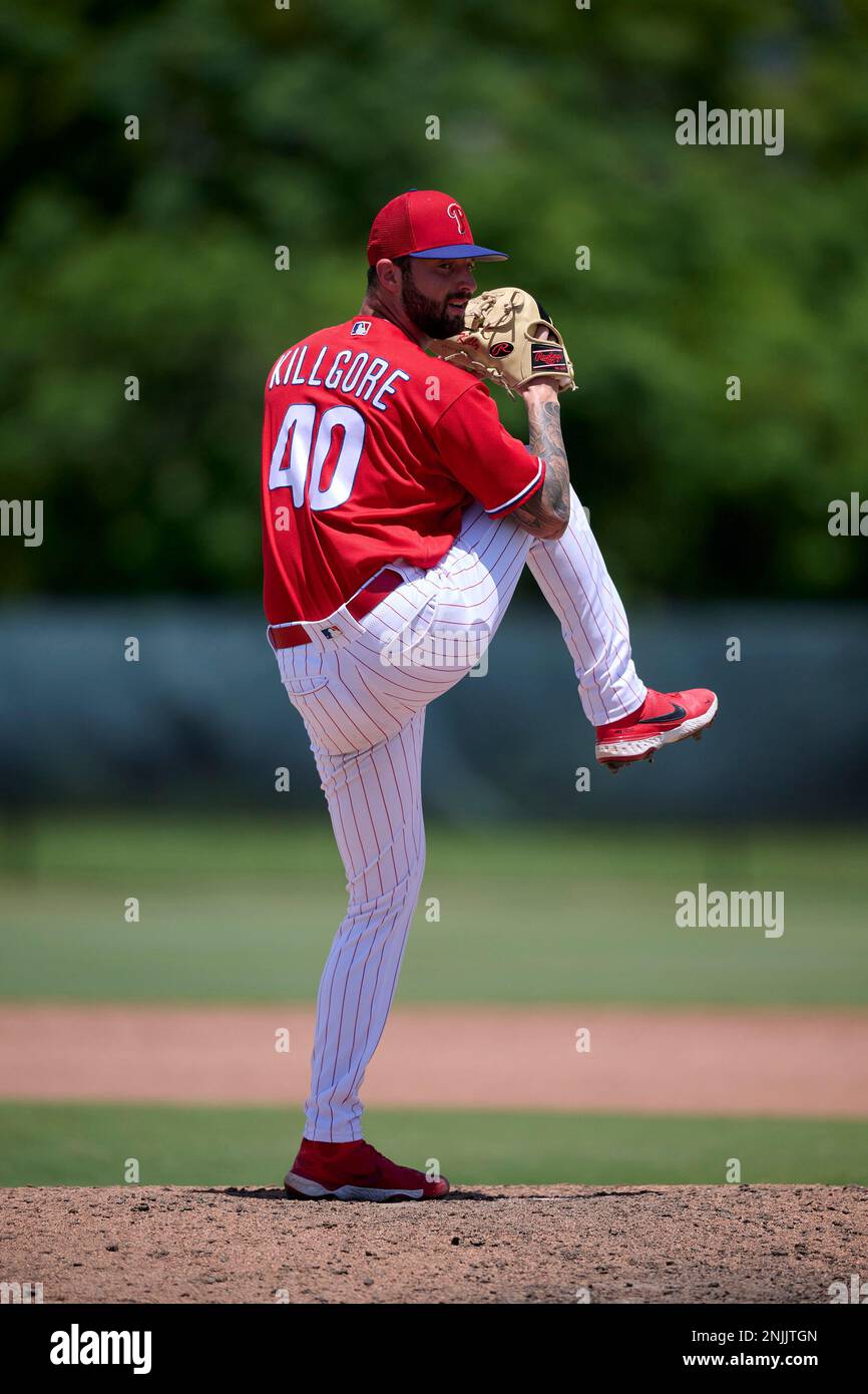 FCL Phillies pitcher Keylan Killgore (40) during a Florida Complex ...