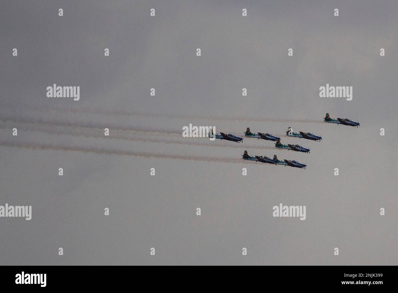 SP - Limeira - 07/08/2022 - LIMEIRA, PRESENTATION ESQUADRILHA DA Fumaca ...