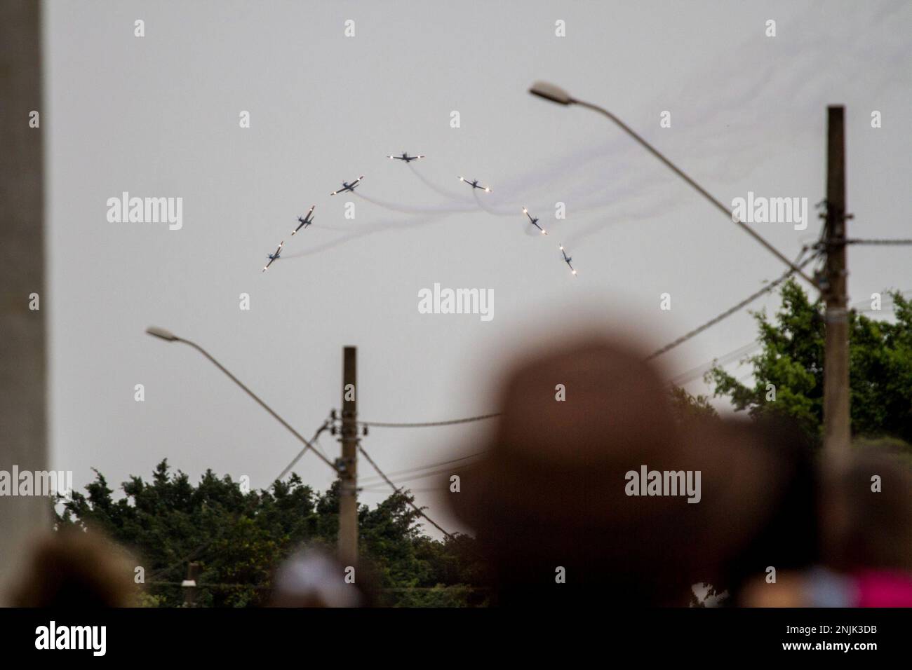 SP - Limeira - 07/08/2022 - LIMEIRA, PRESENTATION ESQUADRILHA DA Fumaca ...