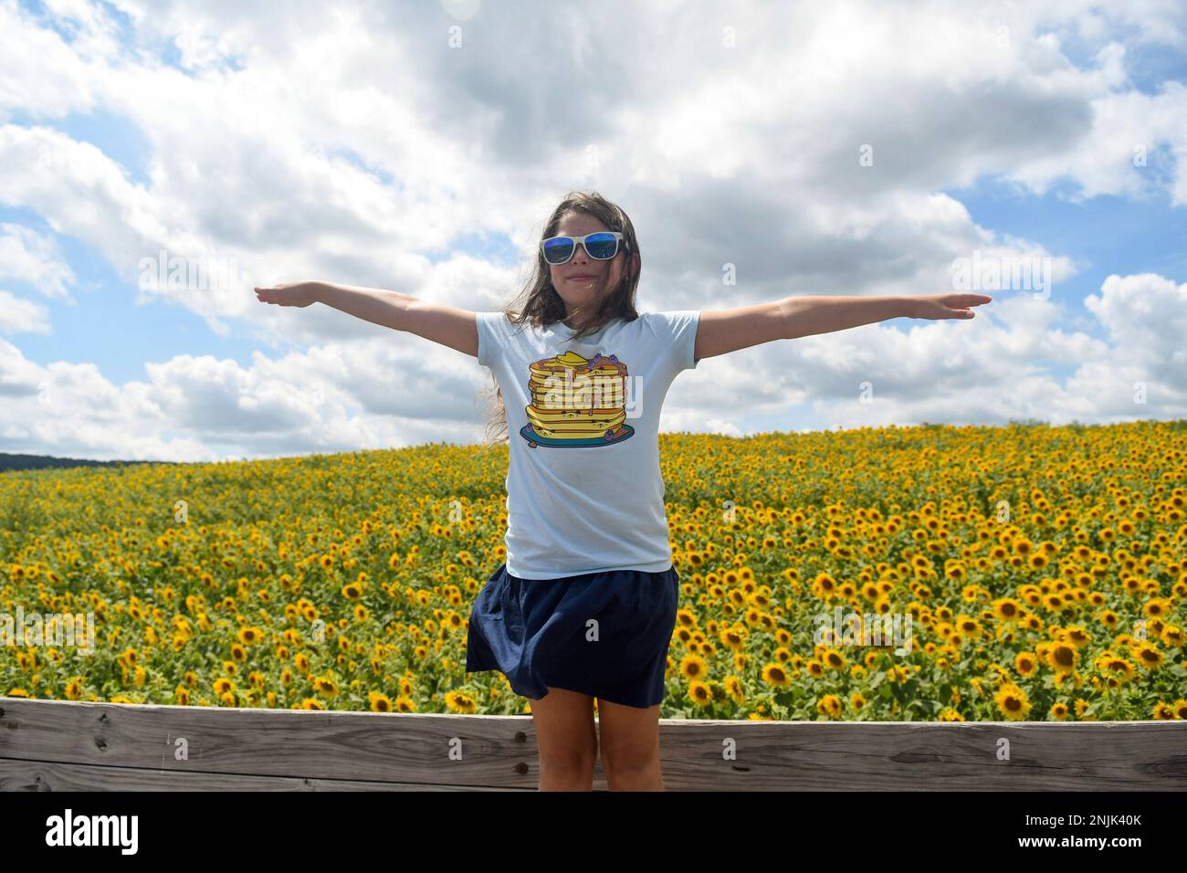 Emily Alleman, 12, of Manassas, Va., poses for a photo for her ...